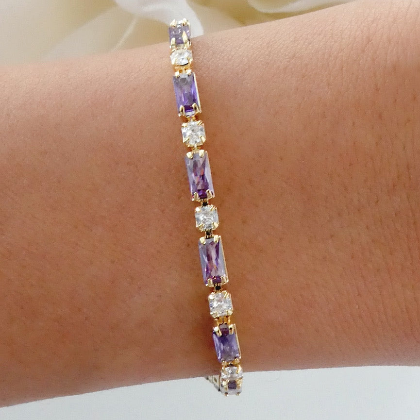 Purple Morgan Bracelet – Love Stylize