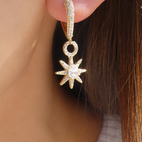 Crystal Jamie Start Hoops – Love Stylize