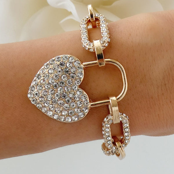 Amy Heart Bracelet – Love Stylize