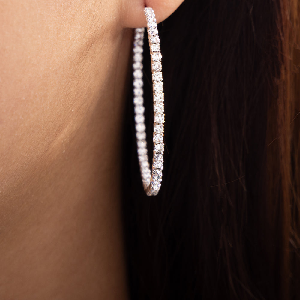 Crystal Hoops – Love Stylize