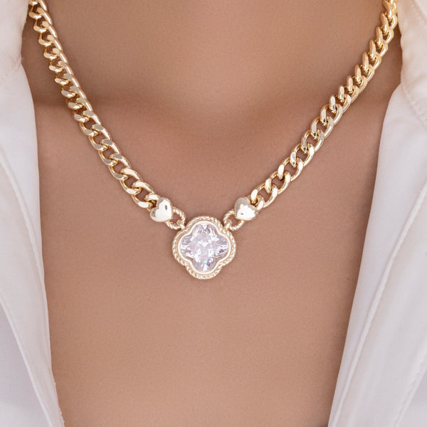 Crystal Patricia Steffy Necklace – Love Stylize