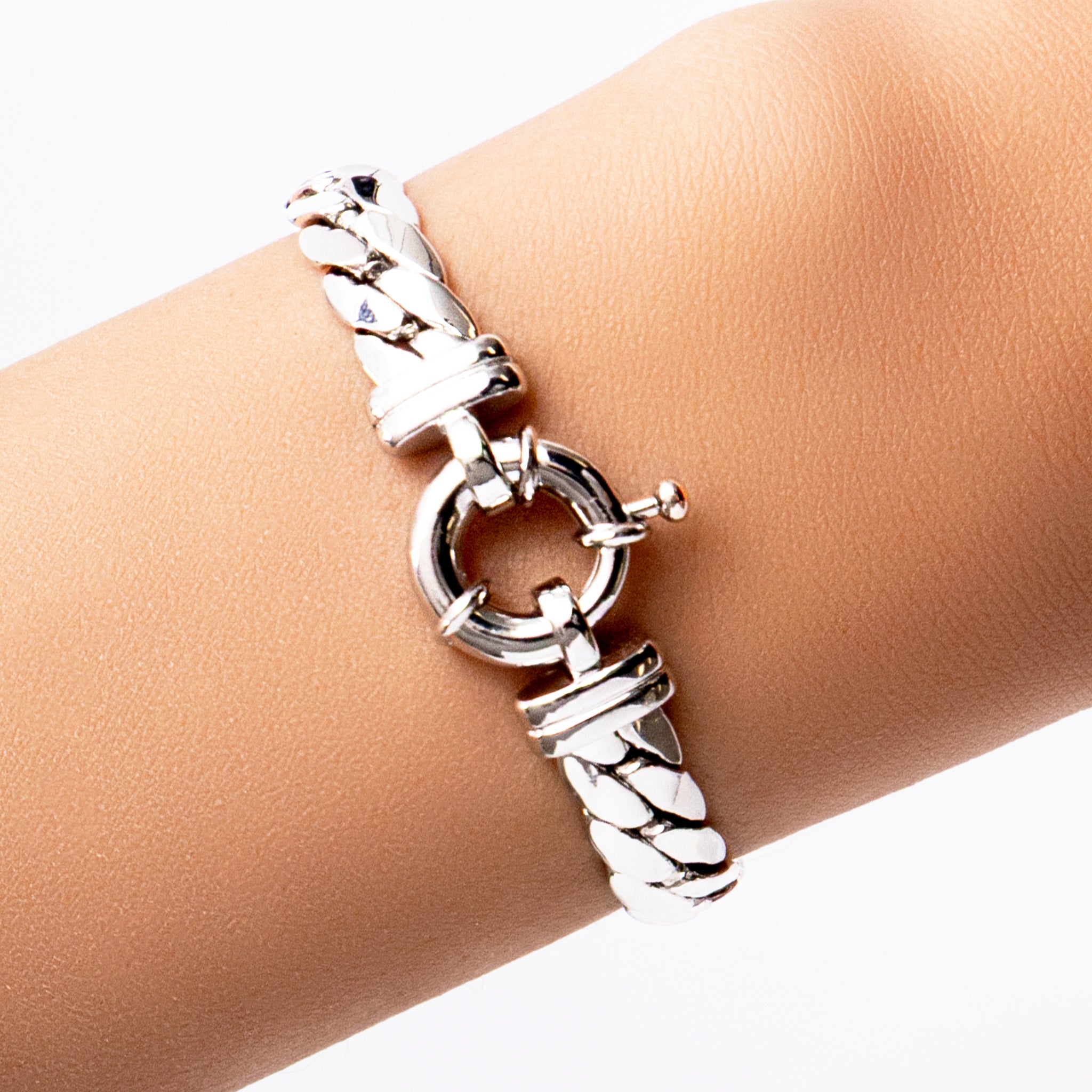 Theo Link Bracelet (Silver) – Love Stylize