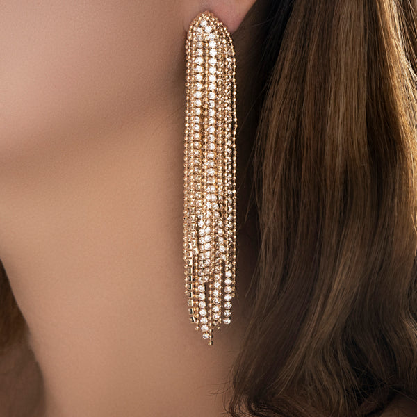Crystal Camila Drop Earrings – Love Stylize